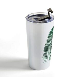 Society6 Nature Magik Green Forest Fern Travel Mug, 20oz