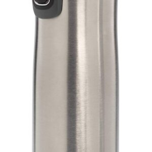 Contigo West Loop Stainless Steel Vacuum-Insulated Travel Mug with Spill-Proof Lid, Keeps Drinks Hot up to 5 Hours and Cold up to 12 Hours, 24oz Steel