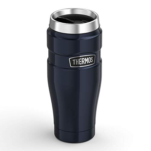 Thermos Stainless King Travel Tumbler, Midnight Blue, 470 ml