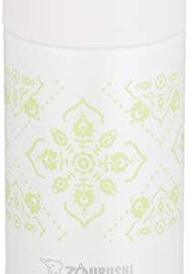 Zojirushi SM-ED20-WP Water Bottle, Direct Drinking, Stainless Steel Mug, 6.8 fl oz (200 ml), Pearl White