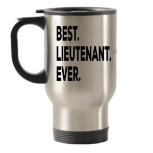 lieutenant travel mug, lieutenant insulated tumblers, gift for lieutenant, lieutenant gifts, birthday christmas gift idea, 14oz stainless steel tumbler