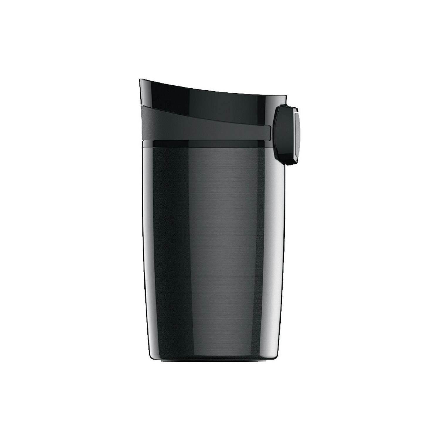 Sigg - Insulated Coffee Cup - Travel Mug Black - Hot & Cold. Leakproof. BPA Free - 18/8 Stainless Steel - 9 Oz