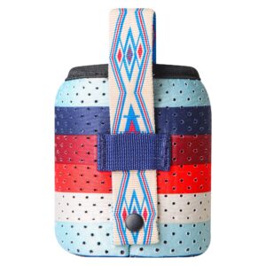 KAVU Brew Holster Beverage Insulator Can Drink - Nautical Lines