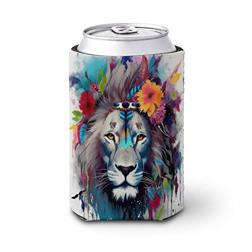 2 PCS Lion Leader Cup Can Cooler Party Gift Beer Drink Coolers Coolies