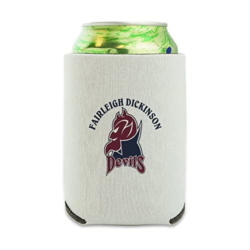 Fairleigh Dickinson University Primary Logo Can Cooler - Drink Sleeve Hugger Collapsible Insulator - Beverage Insulated Holder