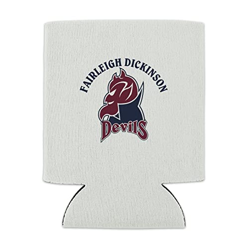 Fairleigh Dickinson University Primary Logo Can Cooler - Drink Sleeve Hugger Collapsible Insulator - Beverage Insulated Holder