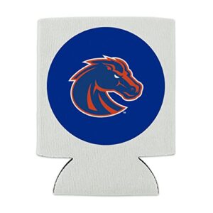 Boise State University Primary Logo Can Cooler - Drink Sleeve Hugger Collapsible Insulator - Beverage Insulated Holder