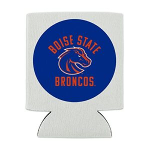 Boise State University Broncos Logo Can Cooler - Drink Sleeve Hugger Collapsible Insulator - Beverage Insulated Holder