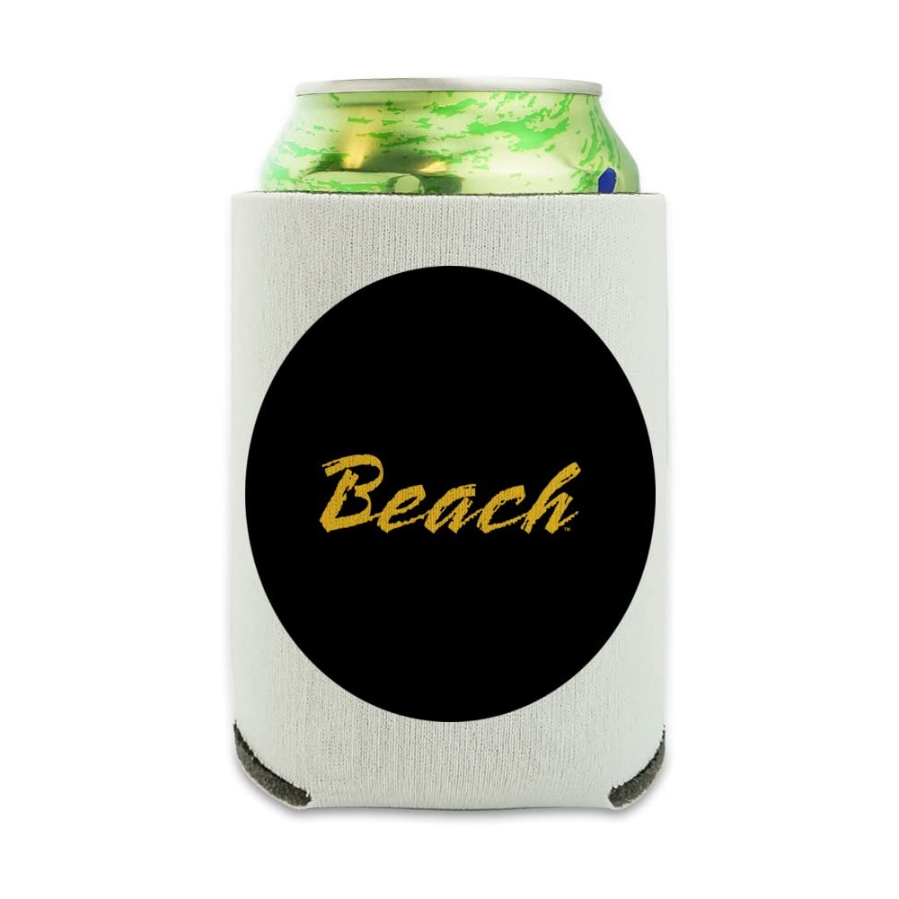 California State University Long Beach Secondary Logo Can Cooler - Drink Sleeve Hugger Collapsible Insulator - Beverage Insulated Holder