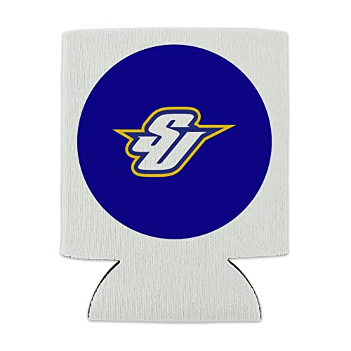 Spalding University Primary Logo Can Cooler - Drink Sleeve Hugger Collapsible Insulator - Beverage Insulated Holder