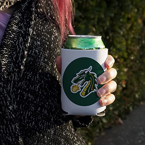 Tiffin University Primary Logo Can Cooler - Drink Sleeve Hugger Collapsible Insulator - Beverage Insulated Holder