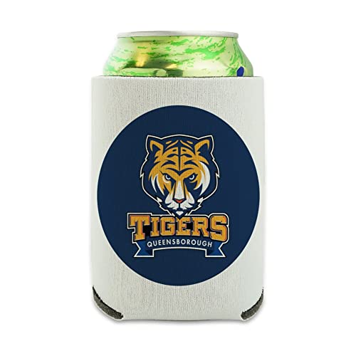 Queensborough Community College Primary Logo Can Cooler - Drink Sleeve Hugger Collapsible Insulator - Beverage Insulated Holder