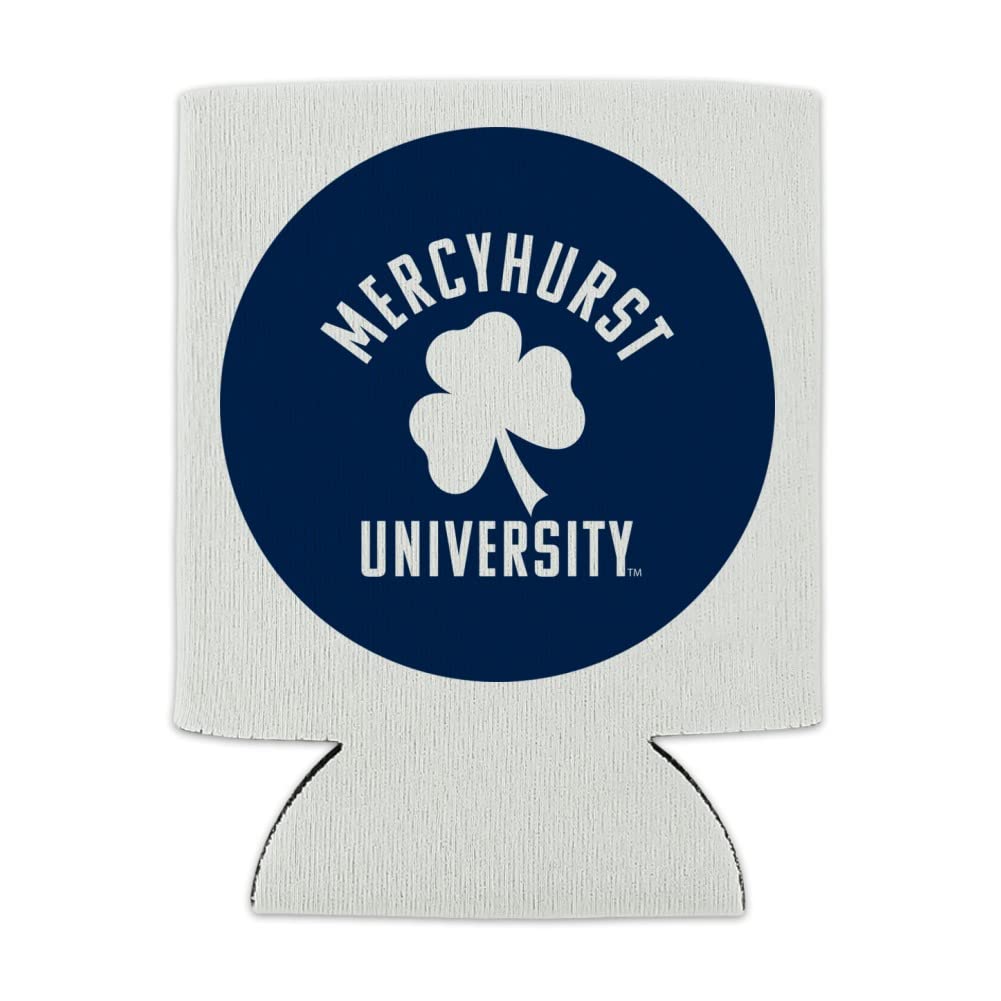 Mercyhurst University Bears Logo Can Cooler - Drink Sleeve Hugger Collapsible Insulator - Beverage Insulated Holder