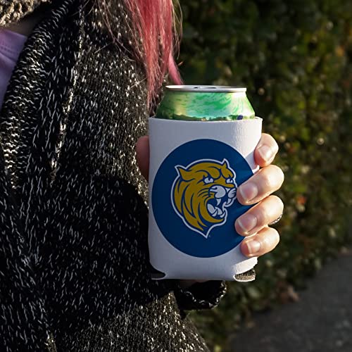 Johnson & Wales University Primary Logo Can Cooler - Drink Sleeve Hugger Collapsible Insulator - Beverage Insulated Holder