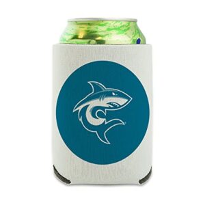 hawaii pacific university primary logo can cooler - drink sleeve hugger collapsible insulator - beverage insulated holder