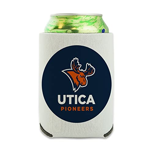 Utica University Primary Logo Can Cooler - Drink Sleeve Hugger Collapsible Insulator - Beverage Insulated Holder