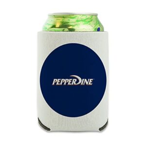 pepperdine university primary logo can cooler - drink sleeve hugger collapsible insulator - beverage insulated holder