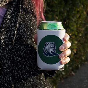 Drew University Secondary Logo Can Cooler - Drink Sleeve Hugger Collapsible Insulator - Beverage Insulated Holder