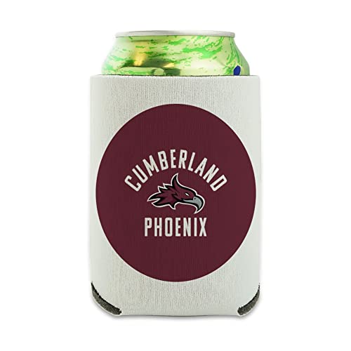 Cumberland University Phoenix Logo Can Cooler - Drink Sleeve Hugger Collapsible Insulator - Beverage Insulated Holder