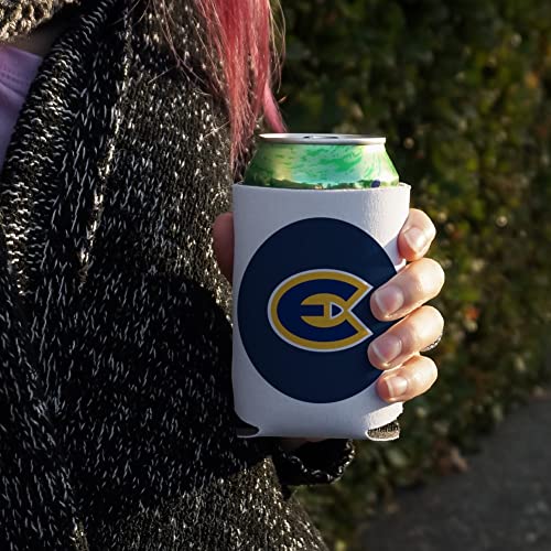 University of Wisconsin-Eau Claire Primary Logo Can Cooler - Drink Sleeve Hugger Collapsible Insulator - Beverage Insulated Holder