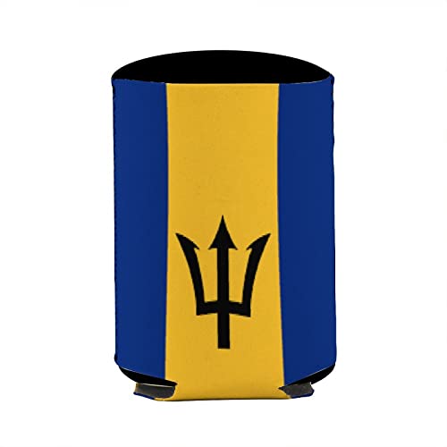 2 PCS Barbados Flag Can Cooler Party Gift Beer Drink Coolers Coolies