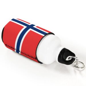 2 PCS Norway Flag Can Cooler Party Gift Beer Drink Coolers Coolies