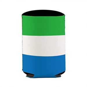 2 PCS Sierra Leone Flag Can Cooler Party Gift Beer Drink Coolers Coolies