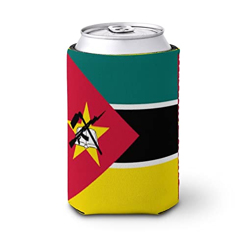 2 PCS Mozambique Flag Can Cooler Party Gift Beer Drink Coolers Coolies