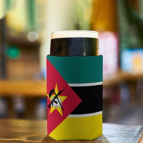 2 PCS Mozambique Flag Can Cooler Party Gift Beer Drink Coolers Coolies