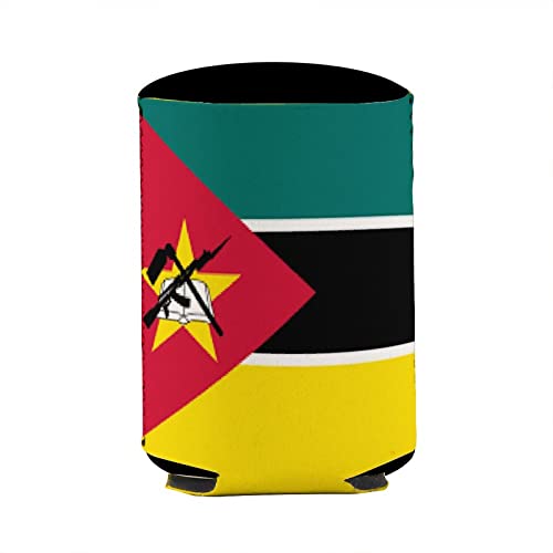 2 PCS Mozambique Flag Can Cooler Party Gift Beer Drink Coolers Coolies