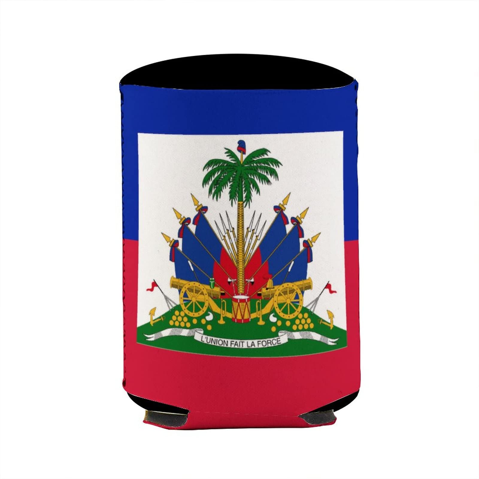 2 PCS Haiti Flag Cup Can Cooler Party Gift Beer Drink Coolers Coolies