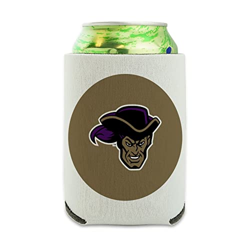 Whittier College Secondary Logo Can Cooler - Drink Sleeve Hugger Collapsible Insulator - Beverage Insulated Holder