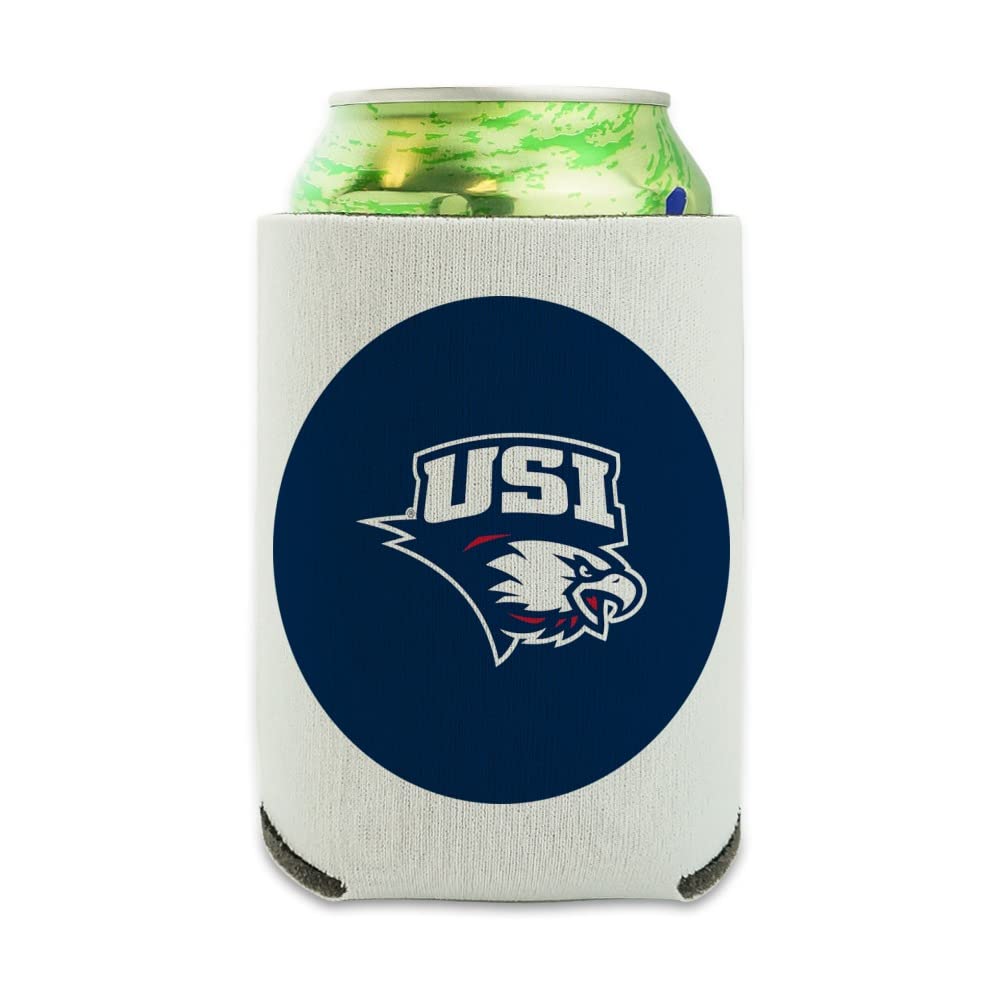 Southern Indiana Primary Logo Can Cooler - Drink Sleeve Hugger Collapsible Insulator - Beverage Insulated Holder