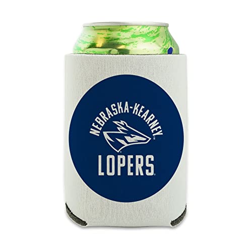 University of Nebraska at Kearney Lopers Logo Can Cooler - Drink Sleeve Hugger Collapsible Insulator - Beverage Insulated Holder