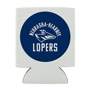 University of Nebraska at Kearney Lopers Logo Can Cooler - Drink Sleeve Hugger Collapsible Insulator - Beverage Insulated Holder