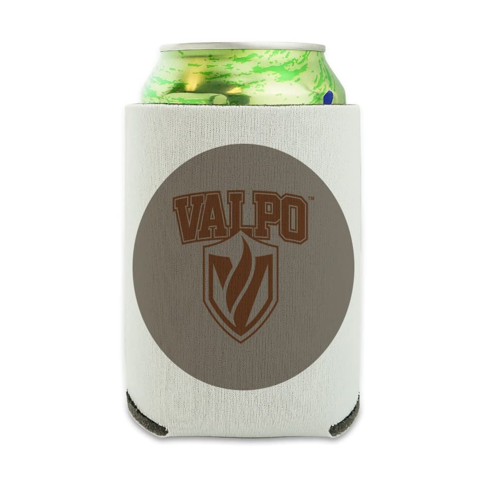 Valparaiso University Beacons Logo Can Cooler - Drink Sleeve Hugger Collapsible Insulator - Beverage Insulated Holder