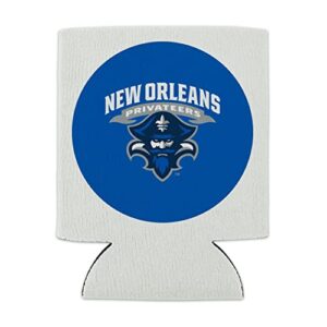 The University of New Orleans Primary Logo Can Cooler - Drink Sleeve Hugger Collapsible Insulator - Beverage Insulated Holder