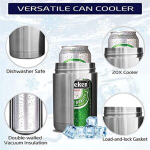 JUGAN Berbal Beer Cooler, a Bottle Opening, Double -Layer Insulation, Excluding Bpa, Vacuum Insulation, Suitable for Ice Beer (12oz)