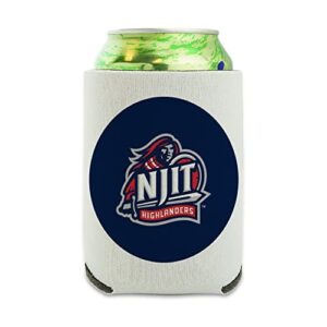 new jersey institute of technology primary logo can cooler - drink sleeve hugger collapsible insulator - beverage insulated holder