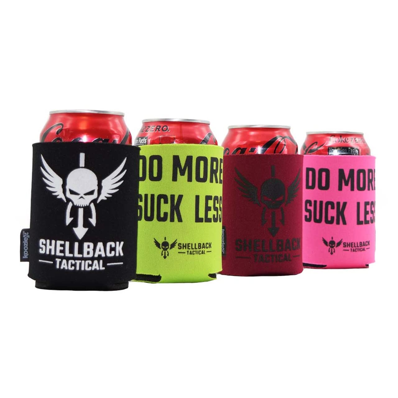 Shellback Tactical Do More Suck Less Can Insulator (Pink/Black)