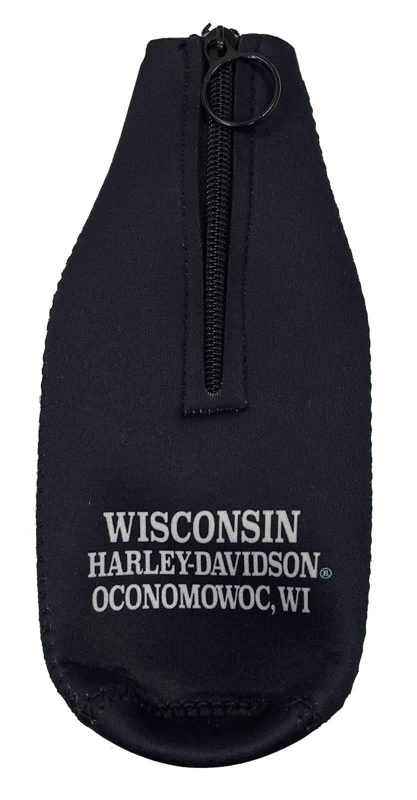 Wisconsin Harley-Davidson Harley-Davidson Custom Neoprene Zippered Bottle Wrap