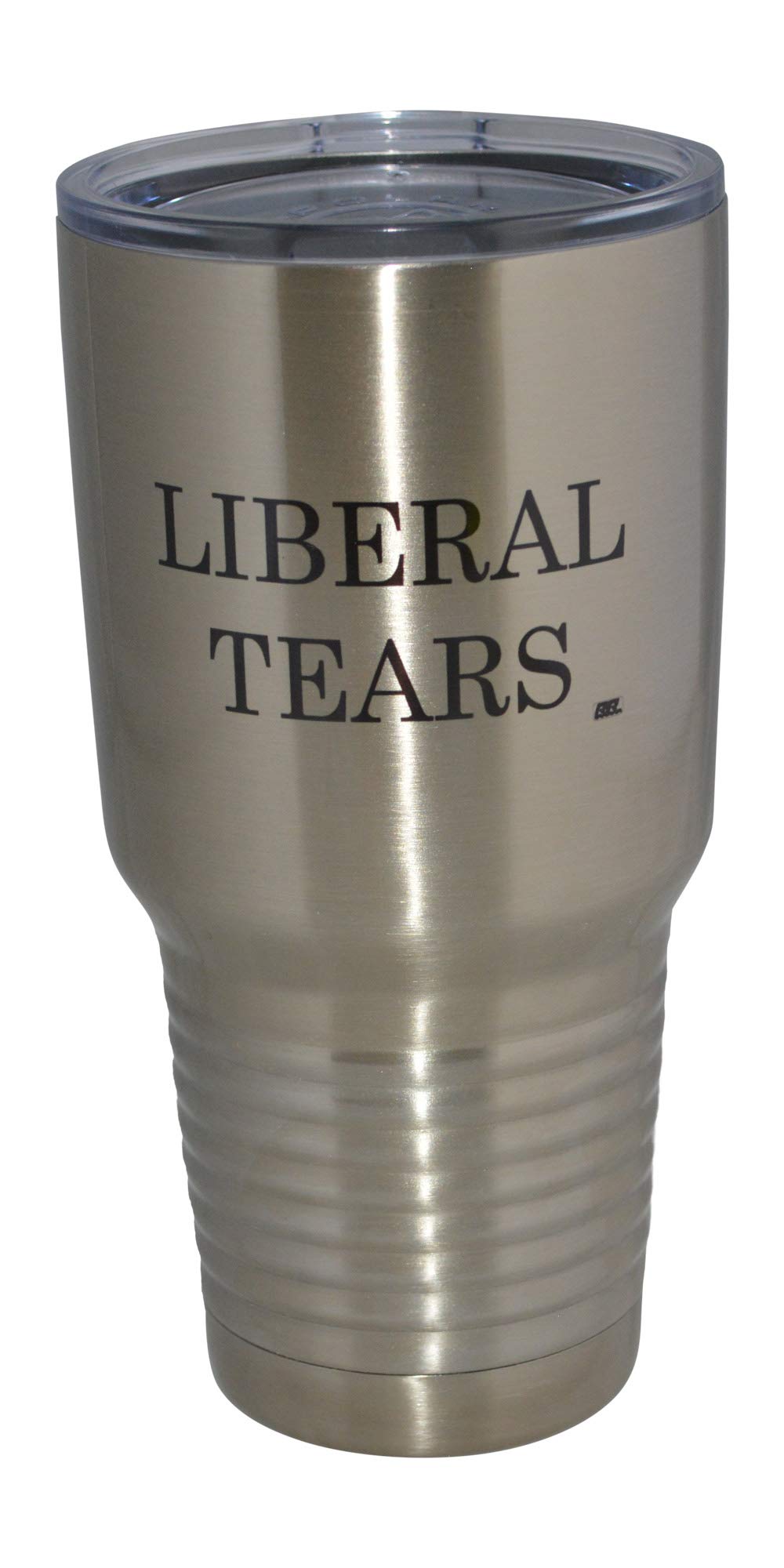 Funny Liberal Tears 30oz Large Stainless Steel Travel Tumbler Mug Cup Gift For Conservative Or Republican Political Novelty