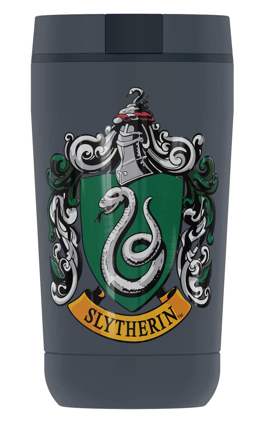 THERMOS Harry Potter Slytherin House Crest, GUARDIAN COLLECTION Stainless Steel Travel Tumbler, Vacuum insulated & Double Wall, 12oz