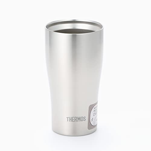 Thermos JDQ-400 S Vacuum Insulated Tumbler, 13.5 fl oz (400 ml), Stainless Steel