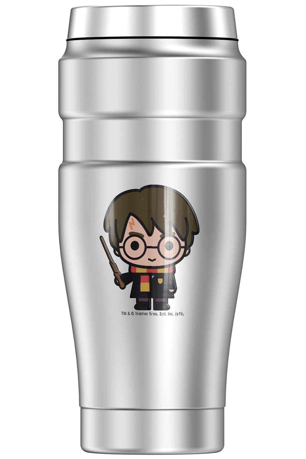 THERMOS Harry Potter Cute Chibi, STAINLESS KING Stainless Steel Travel Tumbler, Vacuum insulated & Double Wall, 16oz