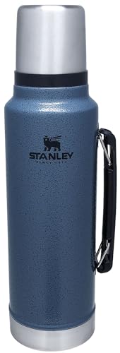 Stanley Classic Vacuum Insulated Wide Mouth Bottle - Hammertone Lake - BPA-Free 18/8 Stainless Steel Thermos for Cold & Hot Beverages - 1.5 QT