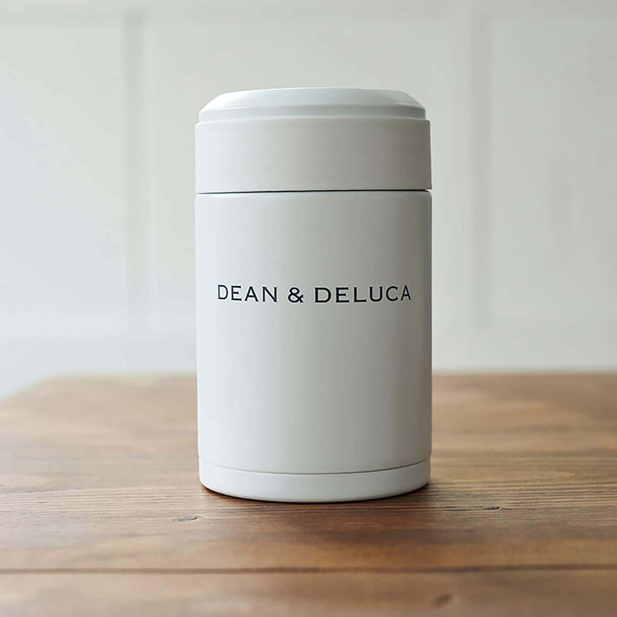 DEAN&DELUCA Soup Pot, White, 10.1 fl oz (300 ml), Hot and Cold Retention, Insulated Jar, Soup Jar, Lunch Jar