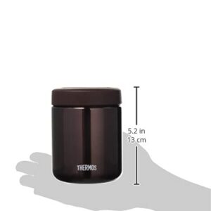 Thermos JBR-400 BW Vacuum Insulated Soup Jar, 13.5 fl oz (400 ml), Brown