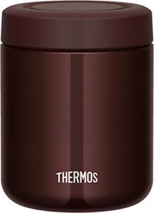 thermos jbr-400 bw vacuum insulated soup jar, 13.5 fl oz (400 ml), brown