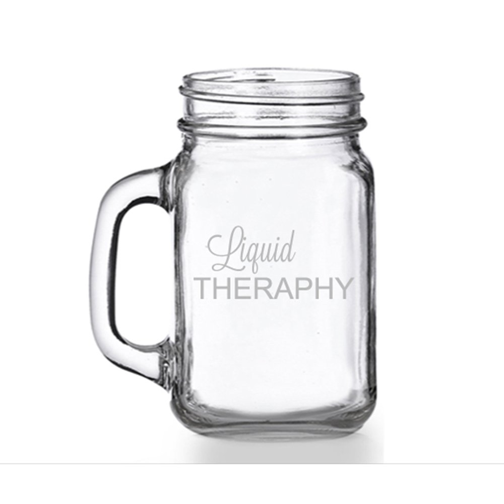 Liquid Therapy Mason Jar Mug